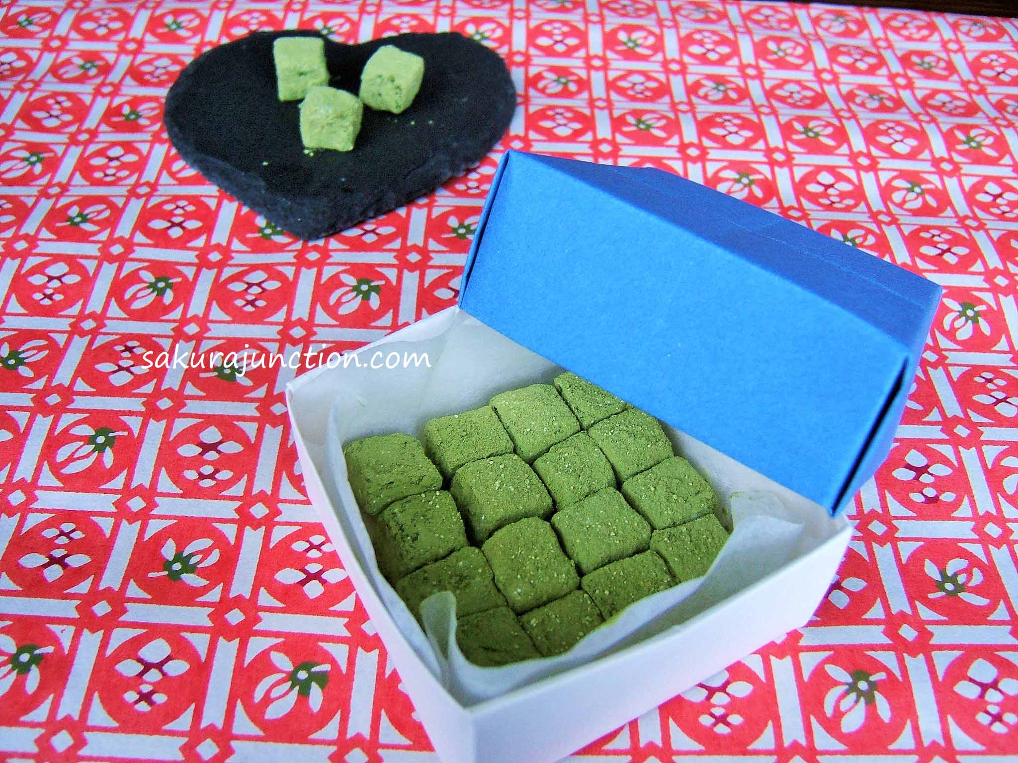Matcha Chocolate in an Origami Box | Sakura Junction