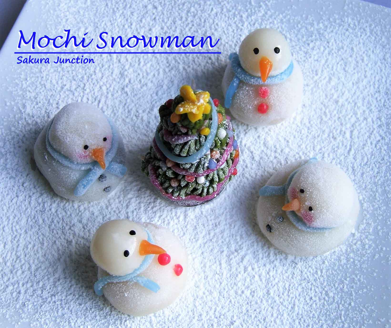 Sweet ‘Mochi Snowman’ ⛄ | Sakura Junction