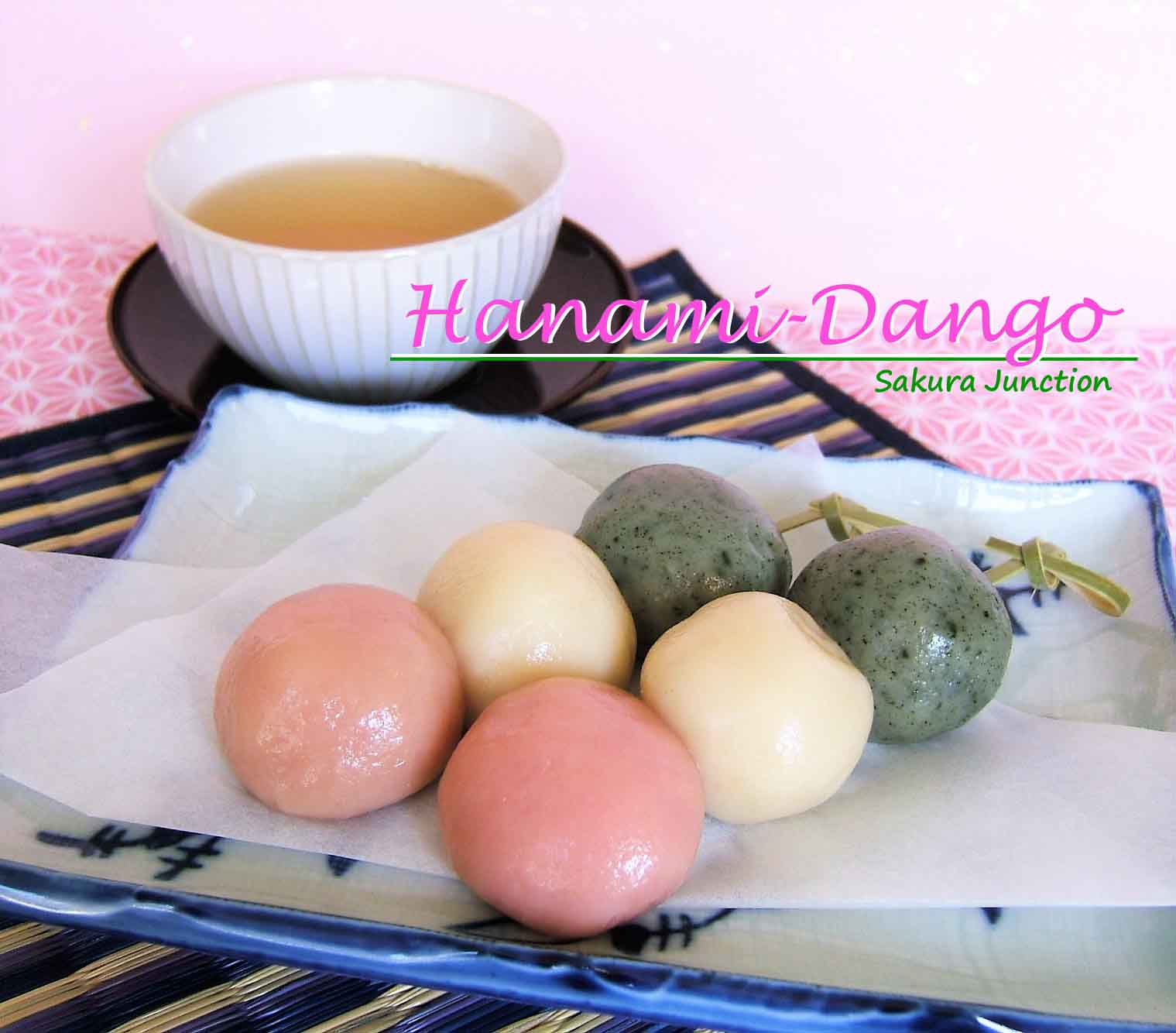 Hanami-Dango for viewing Sakura Cherry Blossom | Sakura Junction