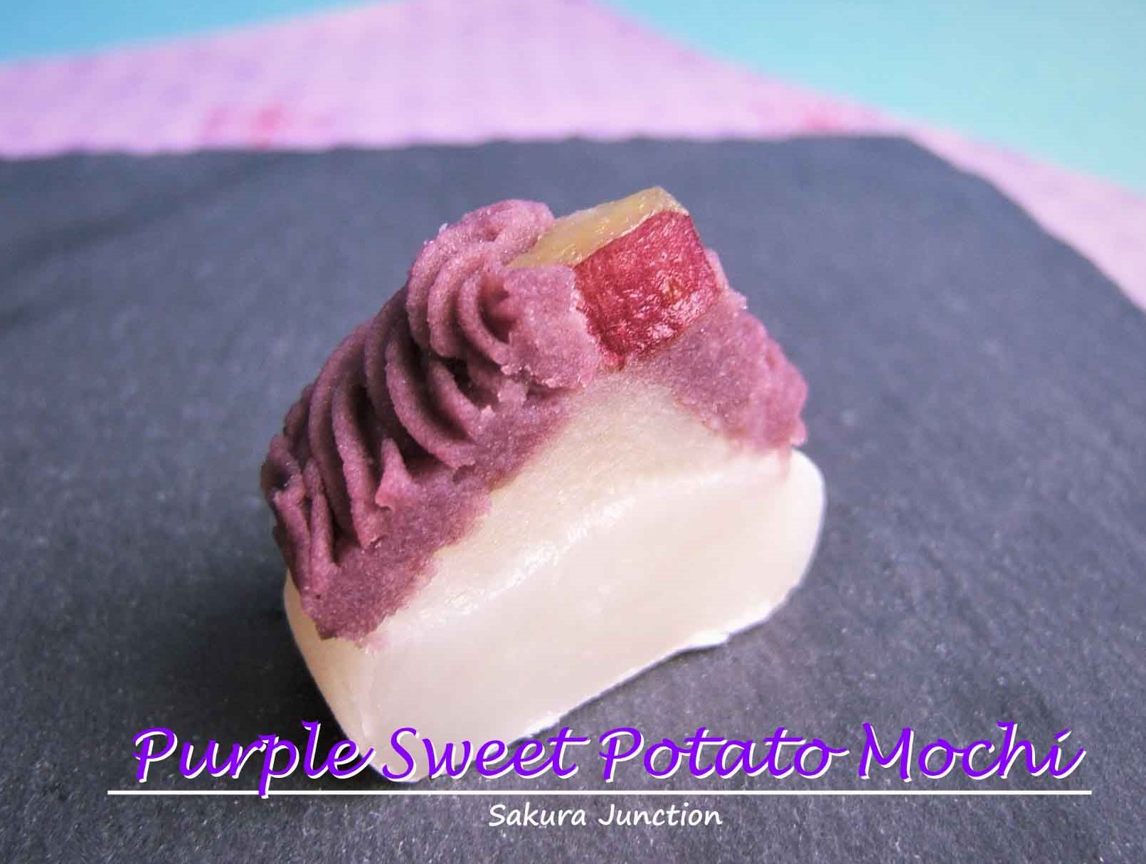 Purple Sweet Potato Mochi | Sakura Junction