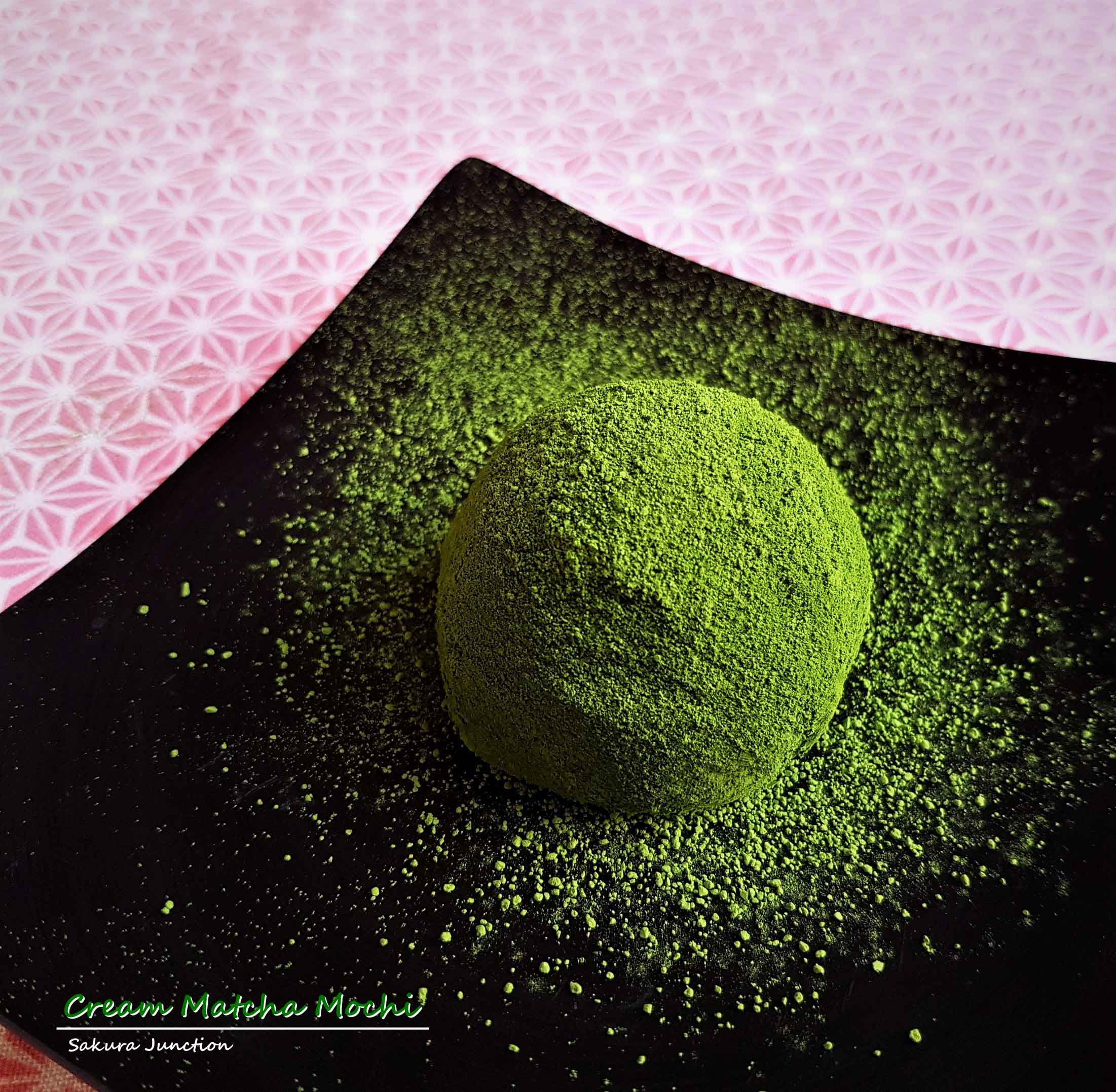Cream Matcha Mochi | Sakura Junction